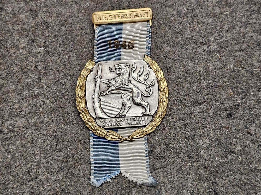 MEISTERSCHAFT 1946☆VERBAND FREIER SCHIESS-VEREIN (Gebraucht) in la ...