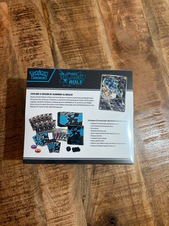 Pokémon Black Bolt Elite Trainer Box ETB Englisch NEU (Neu und ...