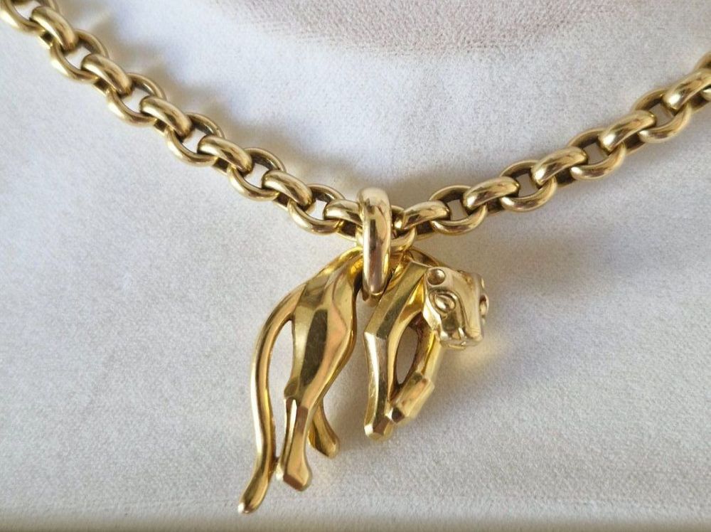 Cartier Panthere de Cartier Collier 18 Karat Gold Original (Gebraucht ...