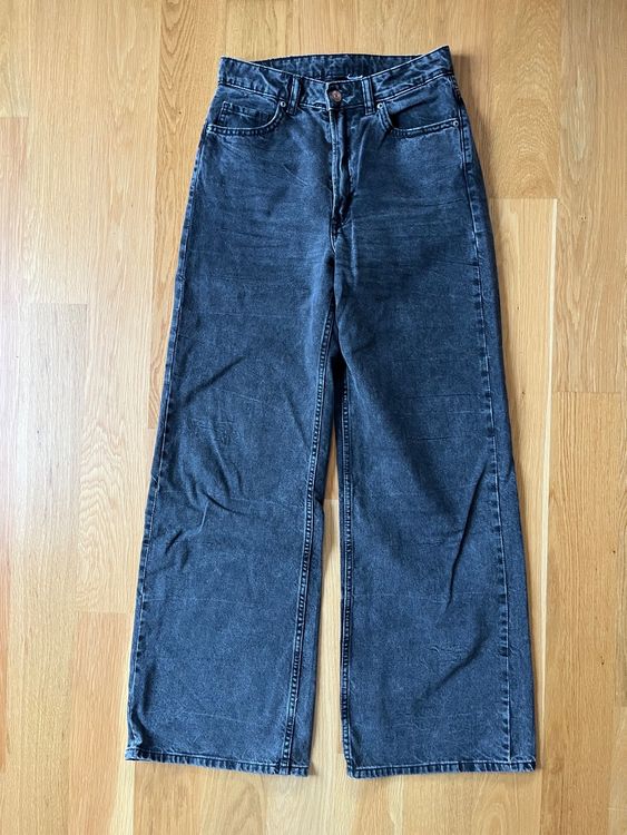 Wide Leg High Waist Jeans (Gebraucht) in Interlaken für CHF 15 – mit Lieferung auf Ricardo kaufen