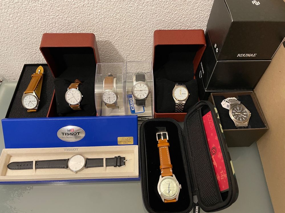 Convolut uhren -Tissot, Casio, Lorus, Jemis etc.(quartz...) (Gebraucht ...