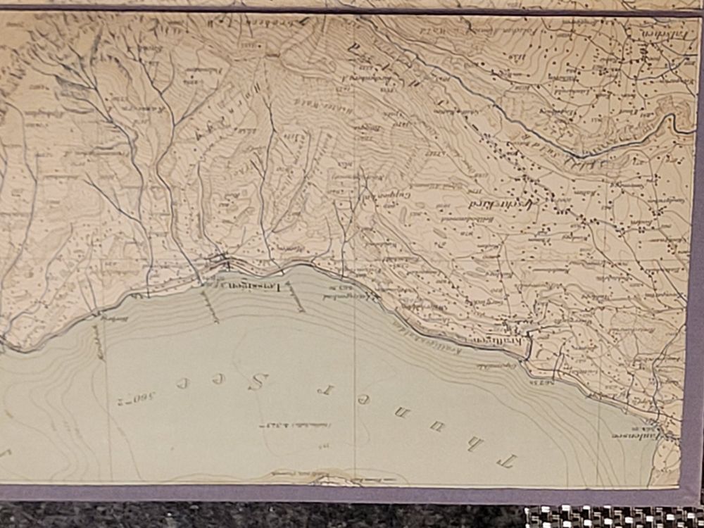 SWISSTOPO Karte LAUTERBR. WILDERSWIL WENGEN THUNERSEE 18xx (Gebraucht) in Oetwil am See für CHF ...