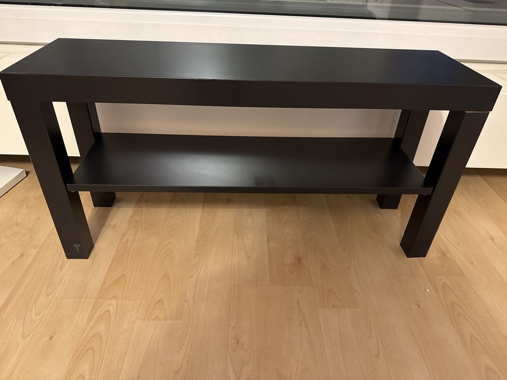 Lack Tv Bank Schwarz