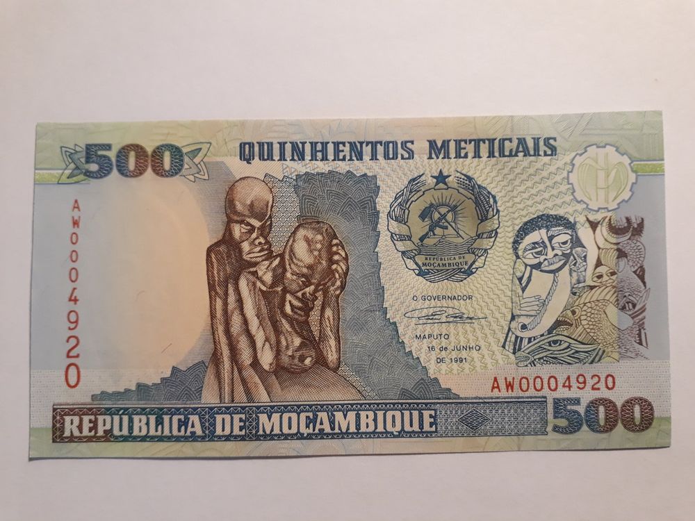 MOCAMBIQUE - 500 Meticais 1991 UNC (AW0004920) | Kaufen auf Ricardo