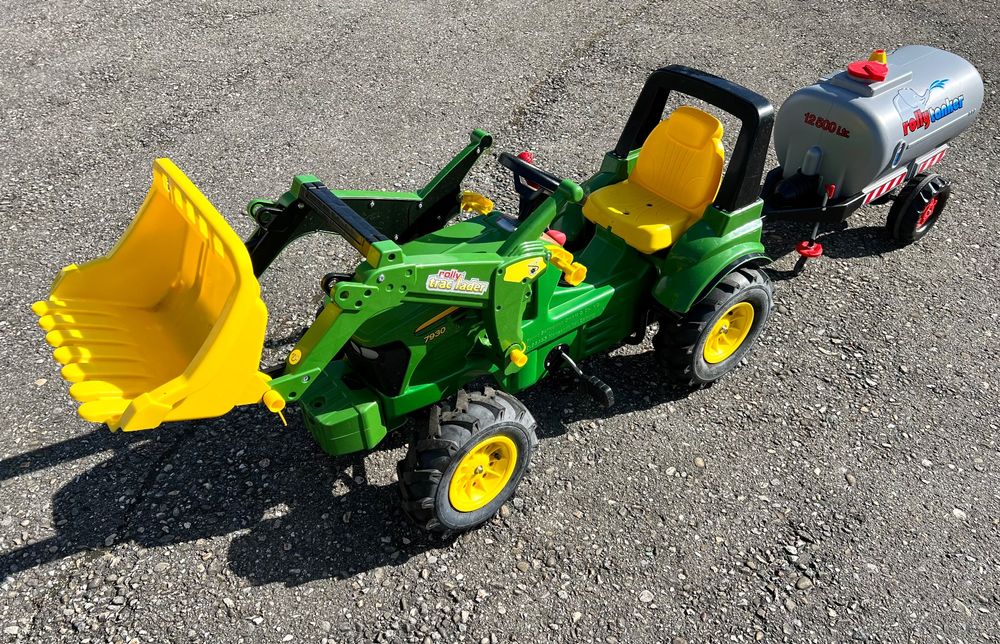 Rolly Toys Trettraktor X-Trac John Deere mit Lader u Druckfa (Gebraucht) in Wynigen für CHF 220 ...