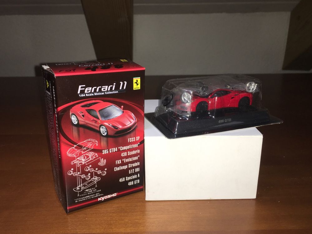 Ferrari 488 GTB 1/64 Kyosho Kit NEU (Neu (gemäss Beschreibung)) in ...