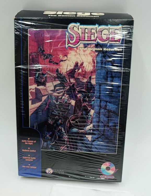Siege the demon returns PC Big Box Game 1995 (Gebraucht) in Wil SG für ...