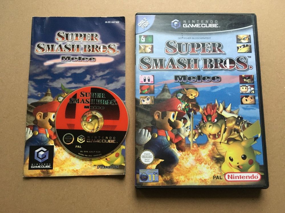SUPER SMASH BROS MELEE für Nintendo Gamecube (Gebraucht) in St.Gallen ...