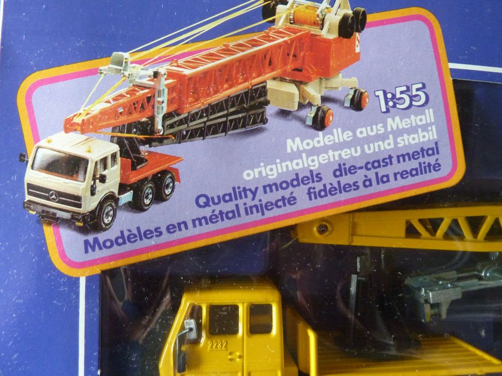 SIKU ART-NR.4011.TURMDREHKRAN 1:55 AUS METALL IM ORIG.KARTON | Kaufen ...