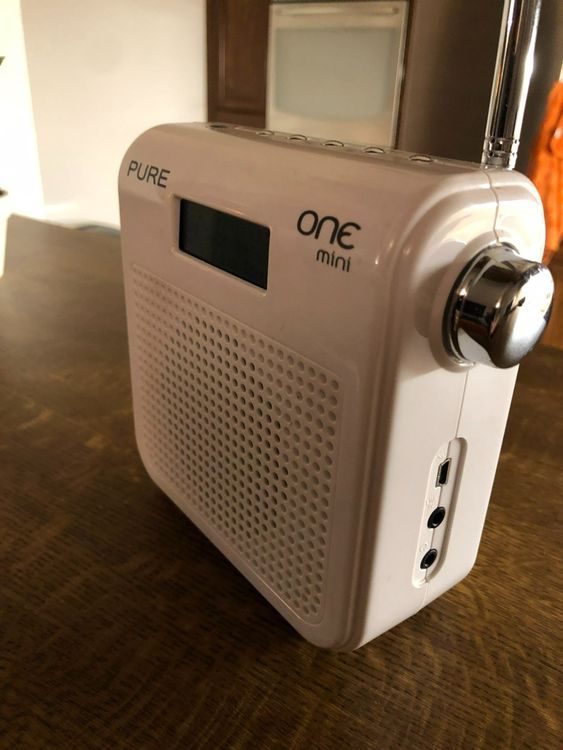 Pure One Mini DAB+ / FM Radio - weiss - mit Original-Akku (Gebraucht ...