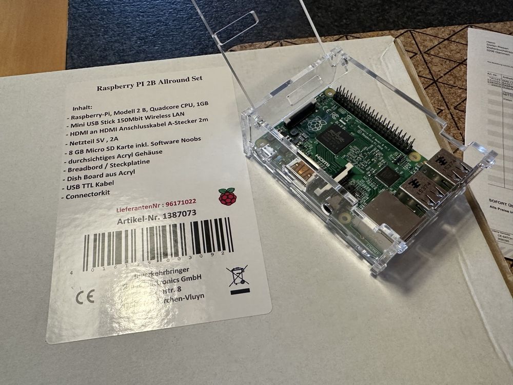 Raspberry PI 2B Allround-Set (Neu (gemäss Beschreibung)) in Neuenegg ...