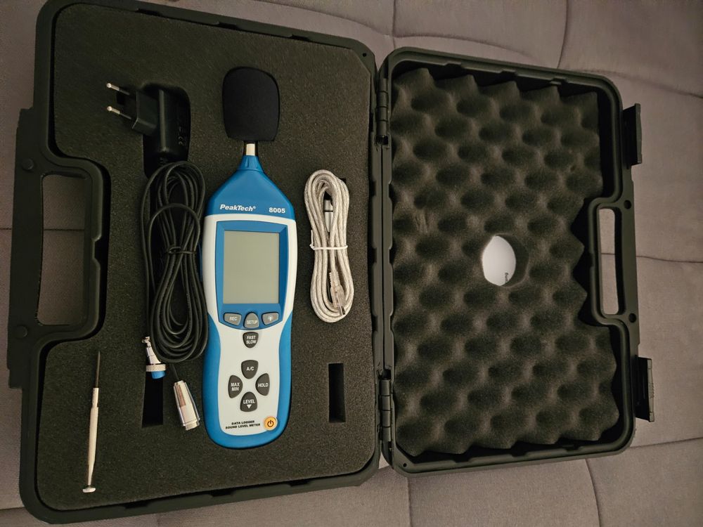 Peaktech 8005 Dezibelmessgerät / Schallpegelmessgerät (Gebraucht) in ...