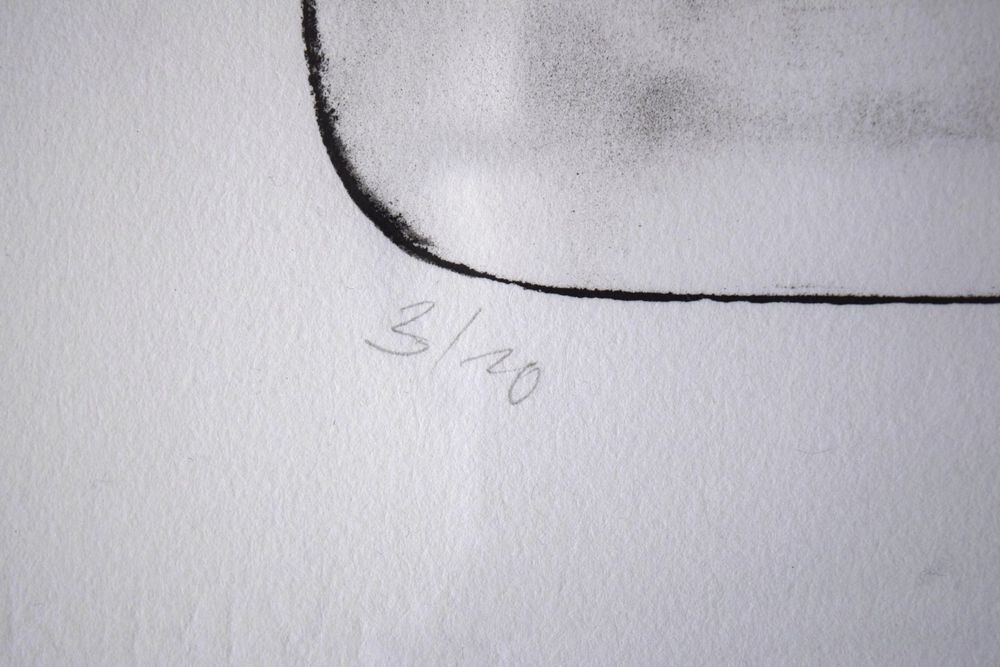 Schang Hutter original Lithografie Figur signiert | Kaufen auf Ricardo