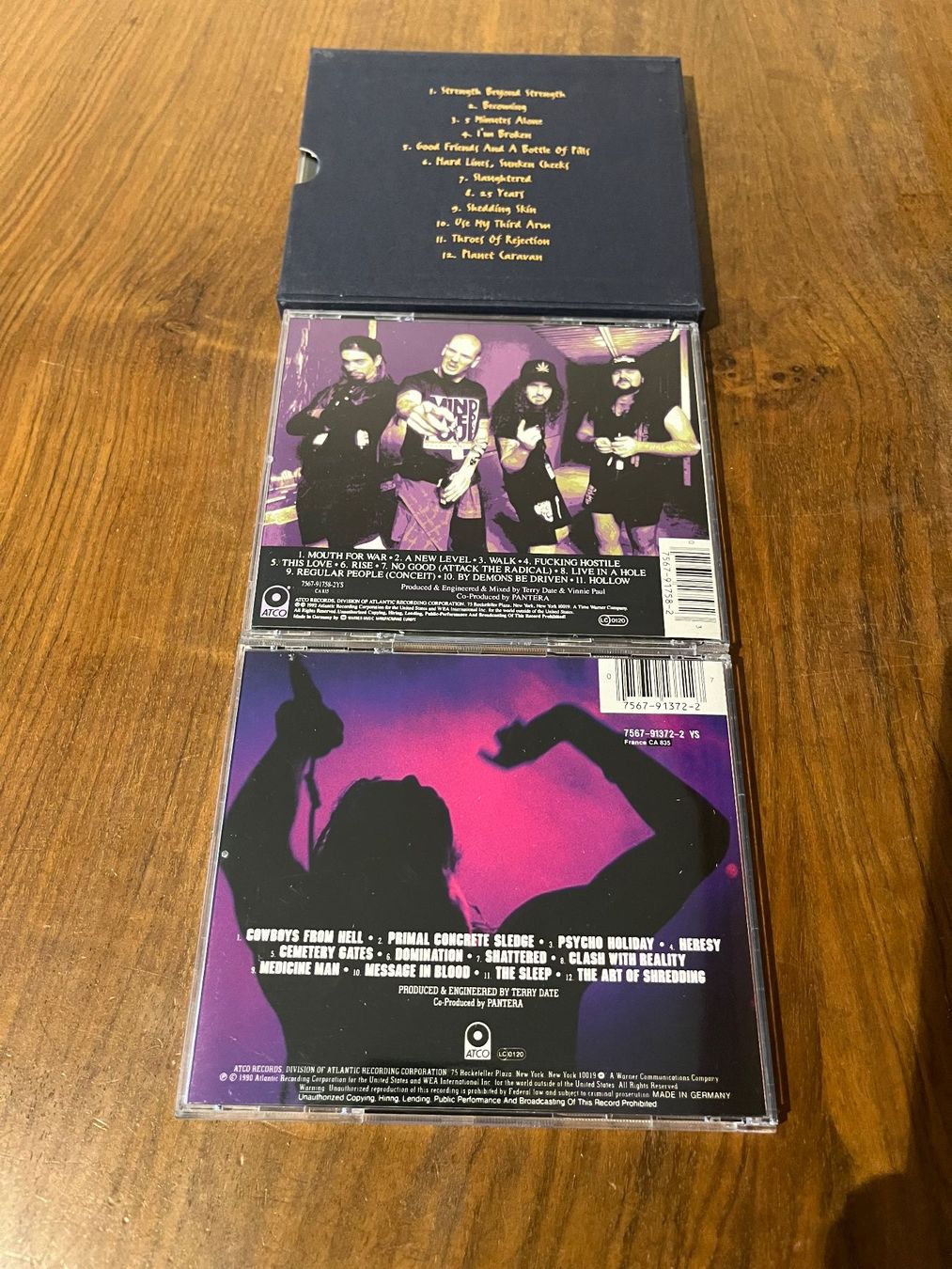 Pantera CD Set: Far Beyond Driven, Vulgar, Cowboys From Hell (Gebraucht ...