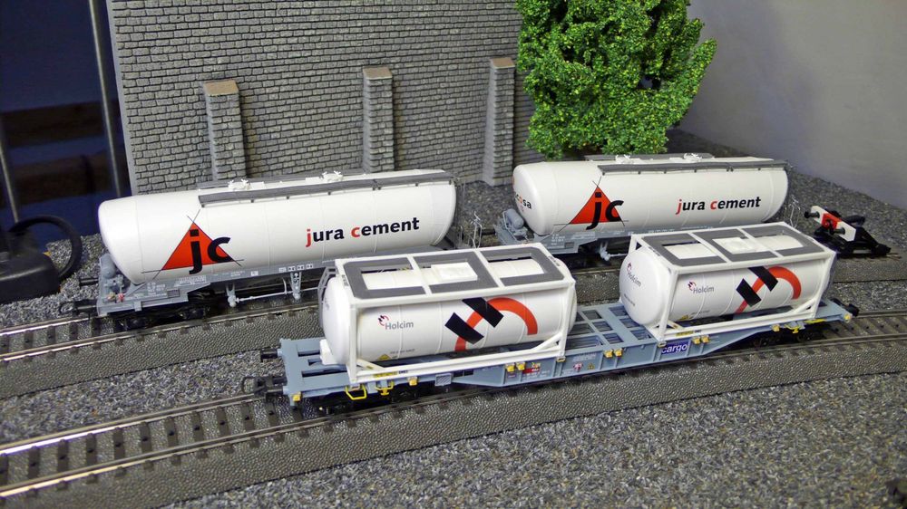 Roco 76146 / 76943 -3 Cementwagen Holcim Jura Cement NEU/OVP (Neu und ...