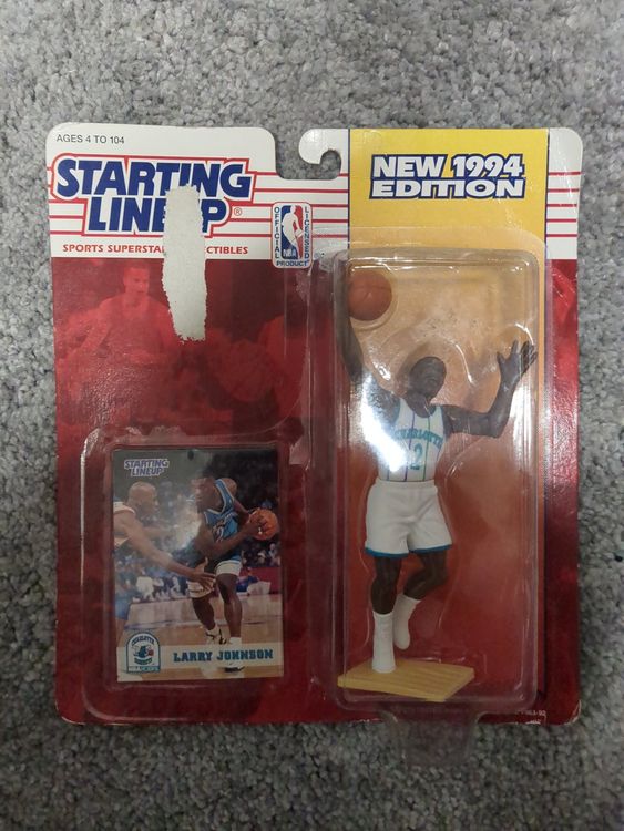 1994 Starting Lineup NBA Hornets - Johnson Action Figure | Kaufen auf ...