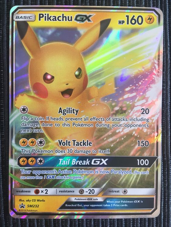 Pokemon Pikachu GX Promo Mint (Neu (gemäss Beschreibung)) in Wabern für ...