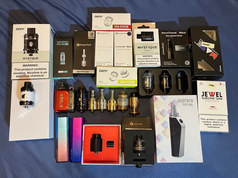 Diverse Dampfer Rta, Rda Pod‘s und Geräte (Gebraucht) in bauma für CHF ...