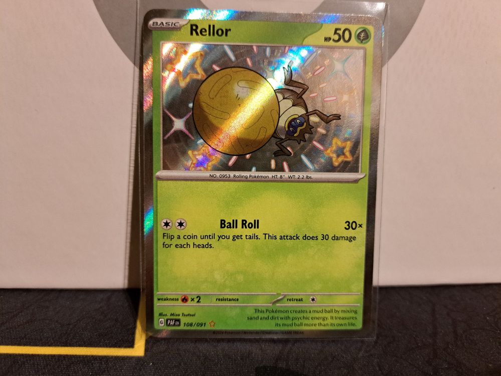 RELLOR HOLO SHINY PALDEAN FATES POKEMON KARTE | Kaufen auf Ricardo