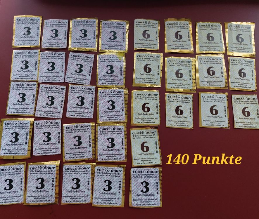 140 CHICCO DORO Punkte | Kaufen auf Ricardo
