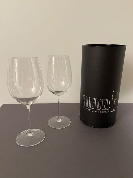 2 Riedel Sommeliers Bordeaux Grand Cru, wenig gebraucht (Gebraucht) in ...