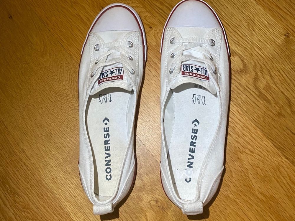 Converse 40 41 white sneakers (Gebraucht) in Rümlang für CHF 4 – mit Lieferung auf Ricardo kaufen