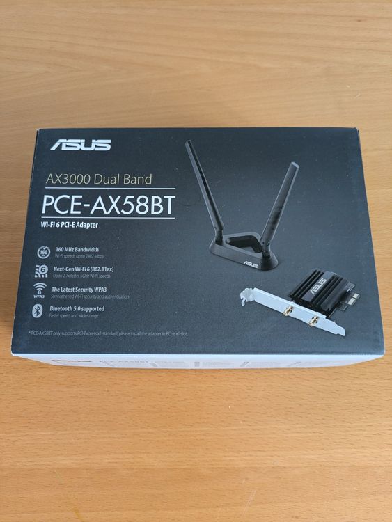 Asus WLAN Adapter - ASUS PCE-AX3000 (Neu (gemäss Beschreibung)) in ...