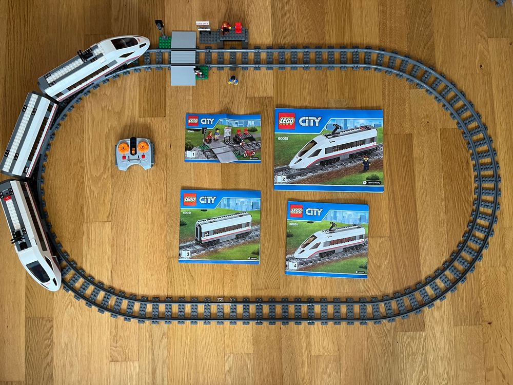 Lego City Hochgeschwindigkeitszug (Set 60051) | Kaufen auf Ricardo