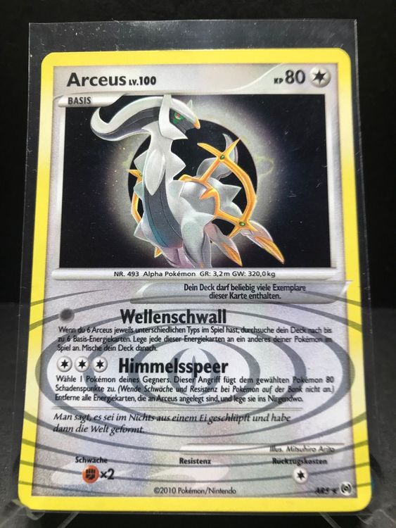 Pokemonkarte Arceus Platin | Kaufen auf Ricardo
