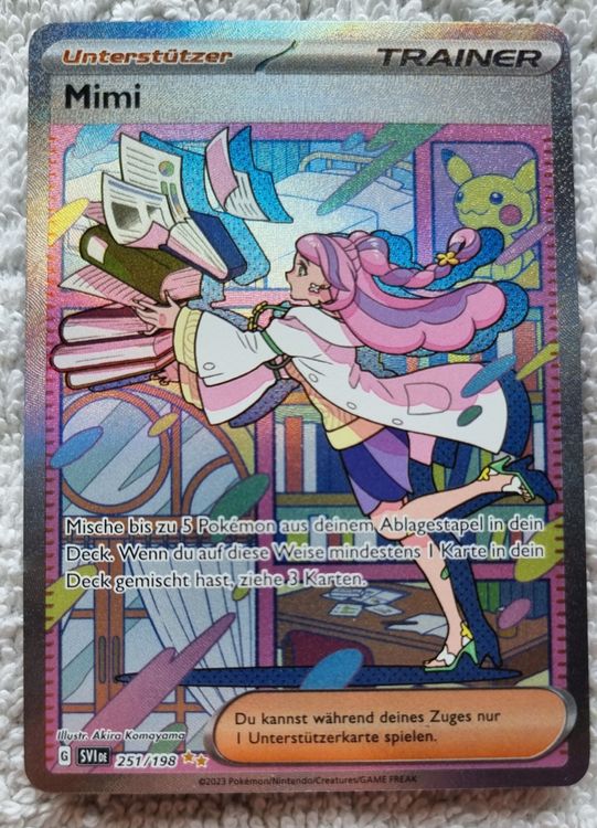 Pokémon Karmesin & Purpur - Mimi Trainer Karte | Kaufen auf Ricardo