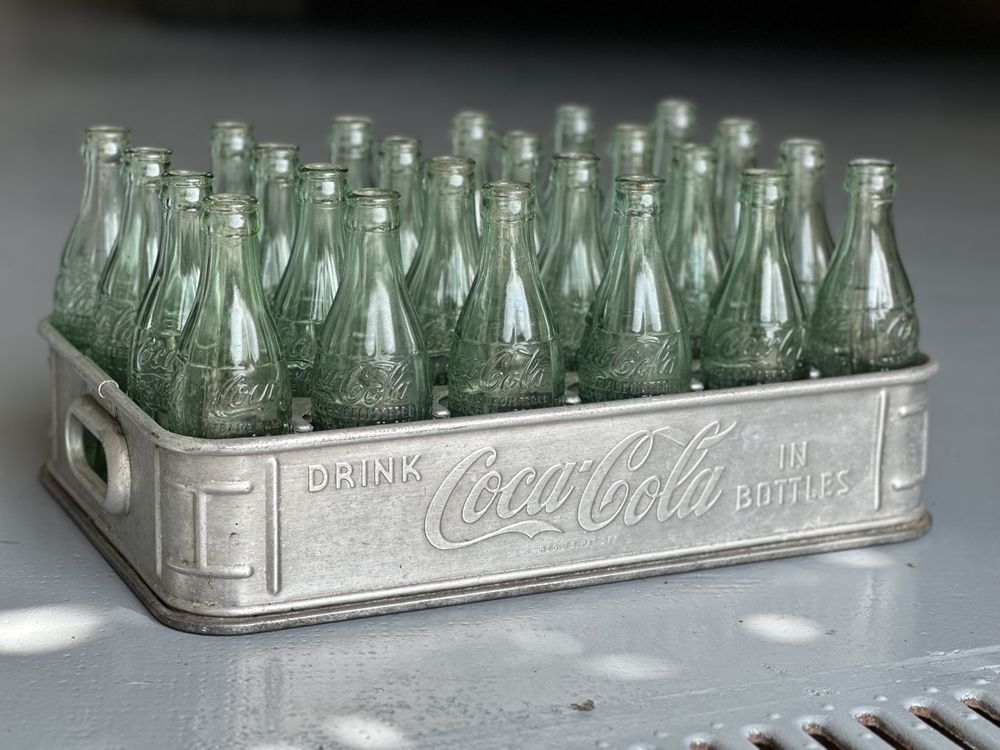 Coca Cola Alu Flaschenkiste USA 1949, Soda Pop (Gebraucht) in Muttenz ...