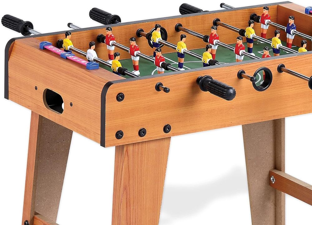 Tischfussball aus Holz mit 2 Kugeln und Punktezählern (Neu und originalverpackt) in Herisau für ...