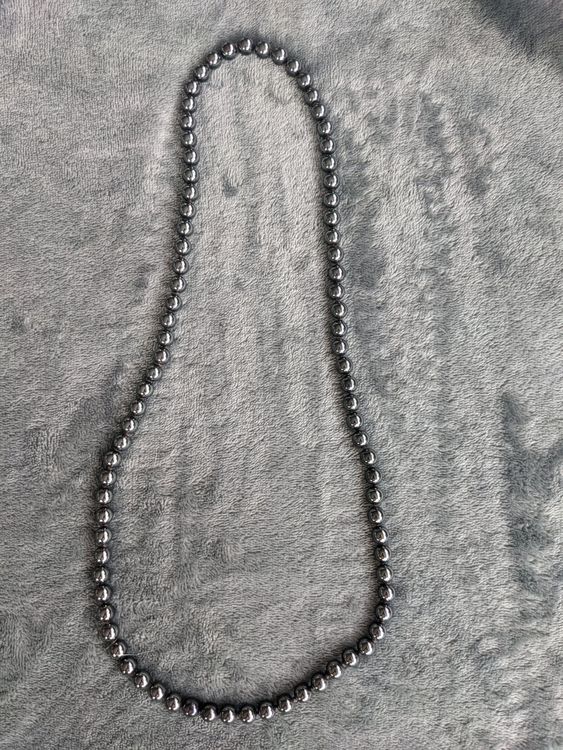 Superangebot! Hämatit Halskette/Blutstein 125g (Neu (gemäss ...