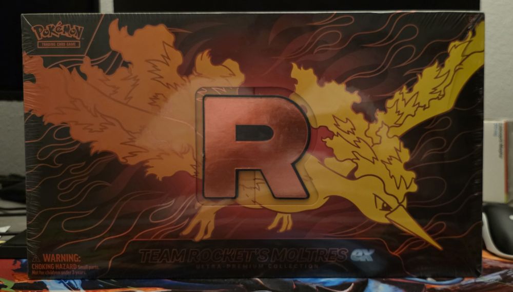 Team Rockets Moltres EX ultra premium collection (Neu und ...