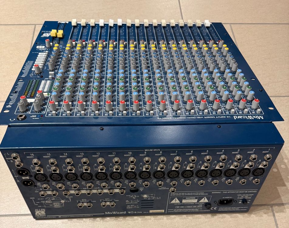 16 Kanal Allen & Heath MixWizard WZ16:2DX Mischpult (Gebraucht) in ...