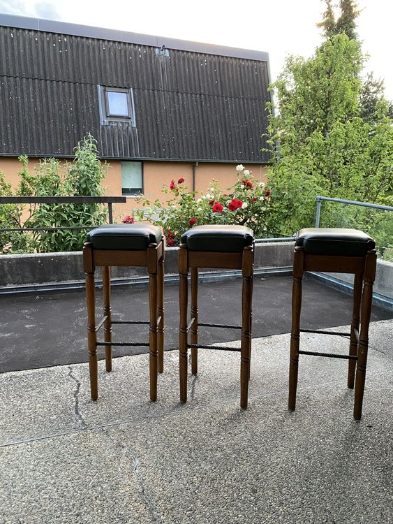 Barhocker Vintage 3 Stück (Gebraucht) in Ammerzwil BE für CHF 51 – nur Abholung auf Ricardo kaufen