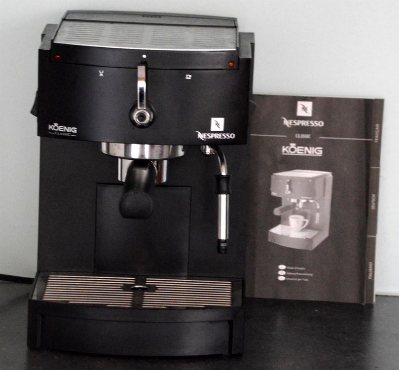 machine à café KOENIG Nespresso Classic | Acheter sur Ricardo