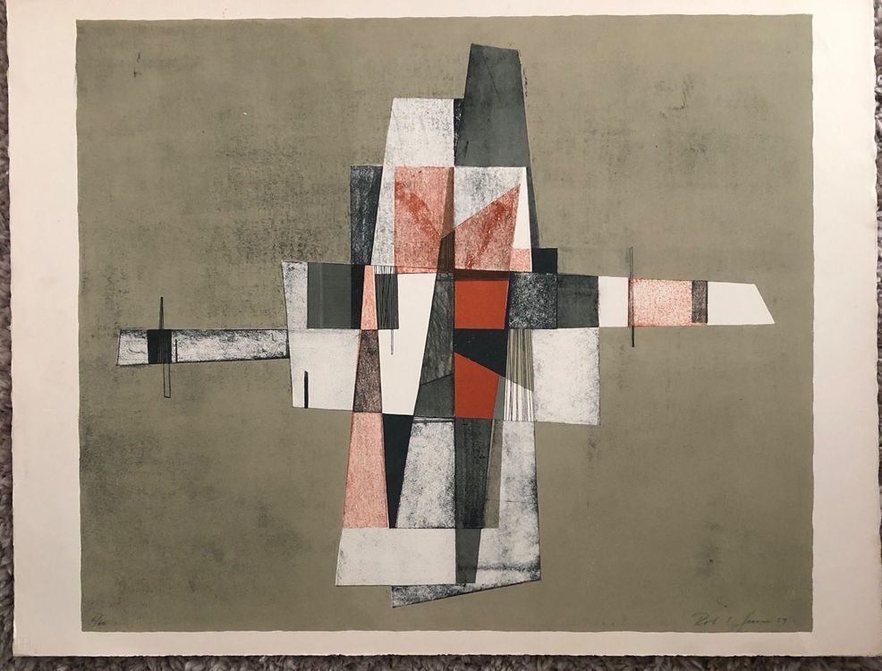 Original Litho Unleserlich Signiert | Kaufen auf Ricardo