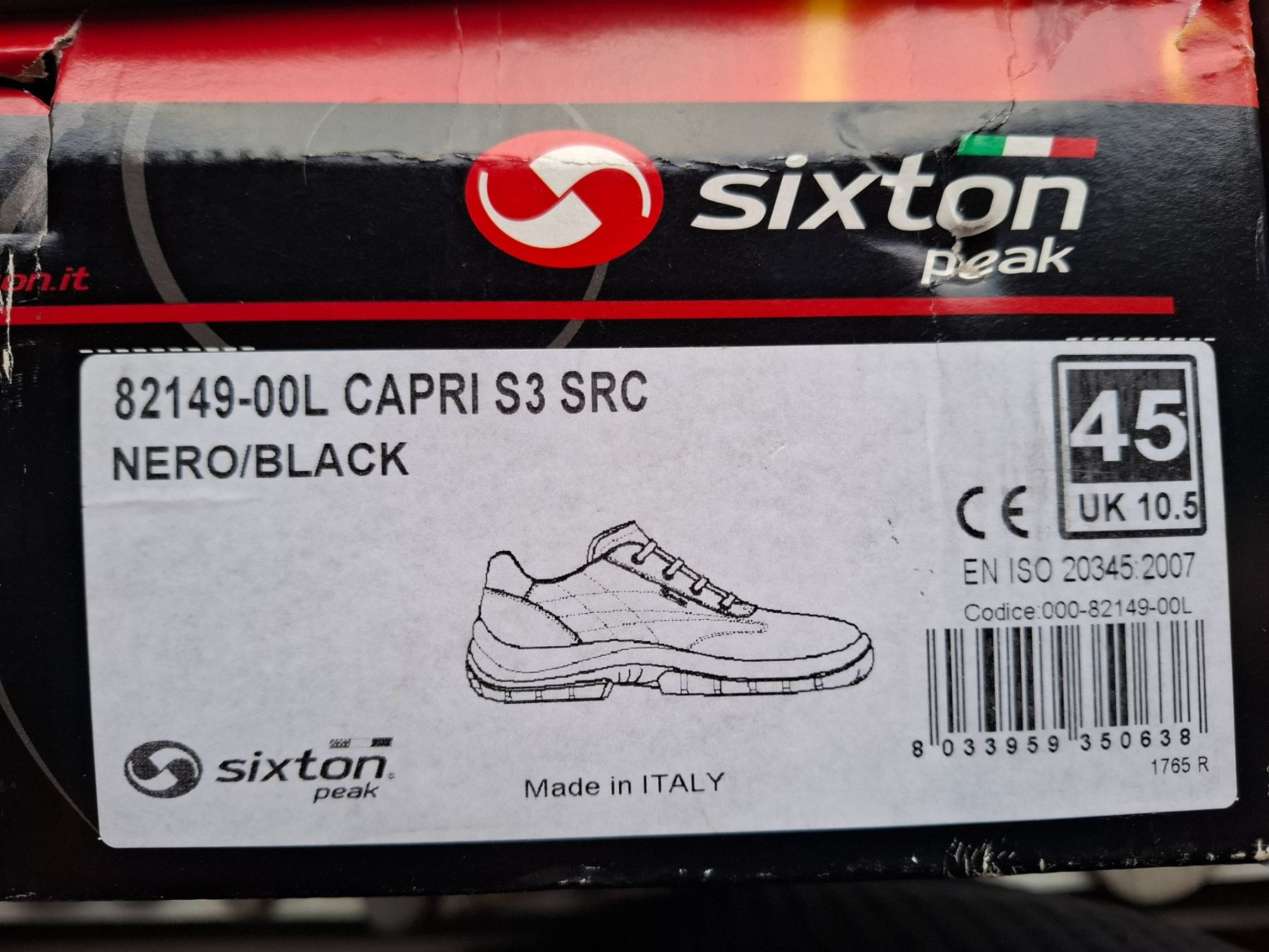 Arbeitsschuh Sixton Gr. 45 Neu (Neu und originalverpackt) in ...