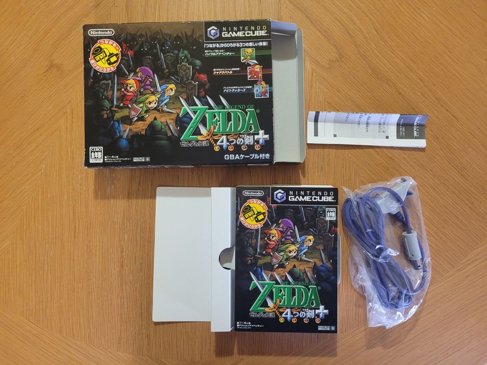 Zelda 4 Swords Box Gamecube OVP GC Japan (Gebraucht) in Münchenstein für CHF 119.9 – mit ...