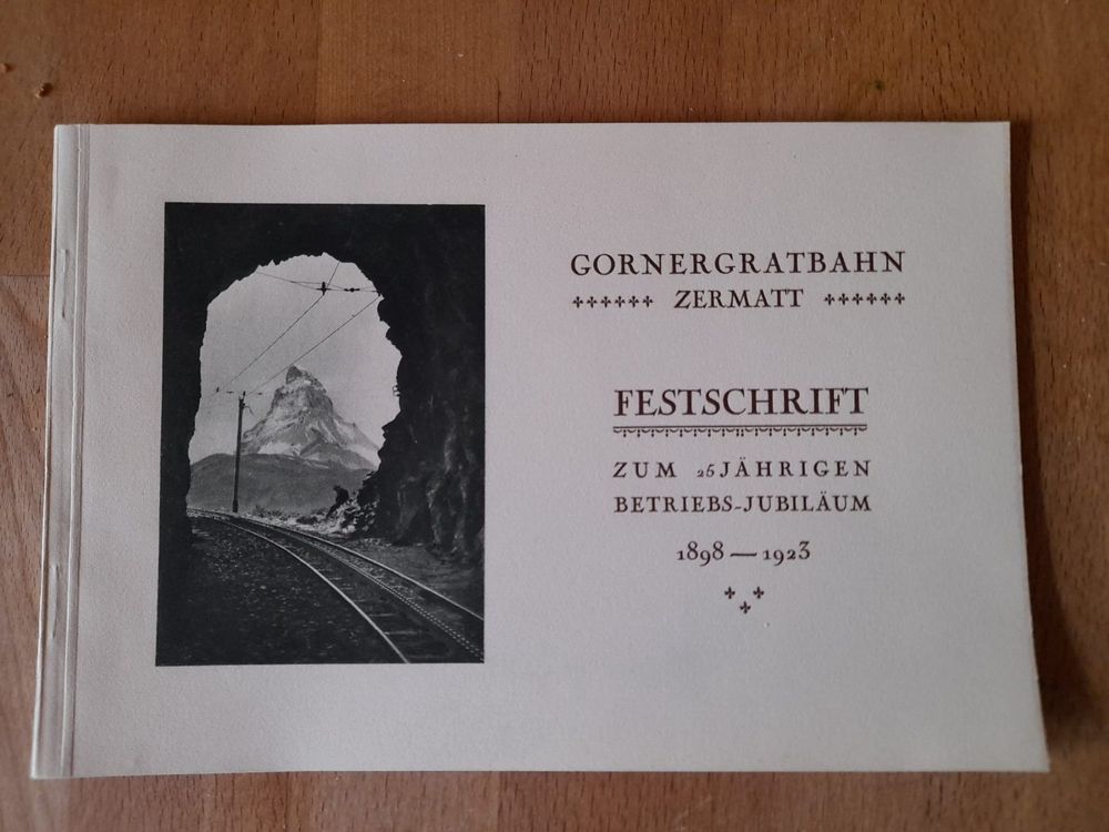 Heft Gornergratbahn Zermatt (Neu (gemäss Beschreibung)) in Zermatt für ...