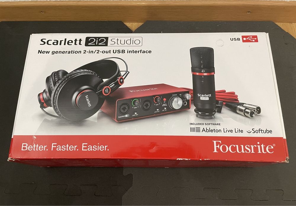 Focusrite Scarlett 2i2 Studio (Gebraucht) in Uezwil für CHF 100 – mit ...