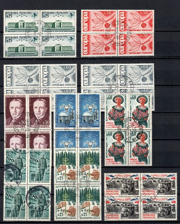 Europa kleines Los 4er-Blocks, gestempelt (Gebraucht) in Basel für CHF 1 – mit Lieferung auf ...