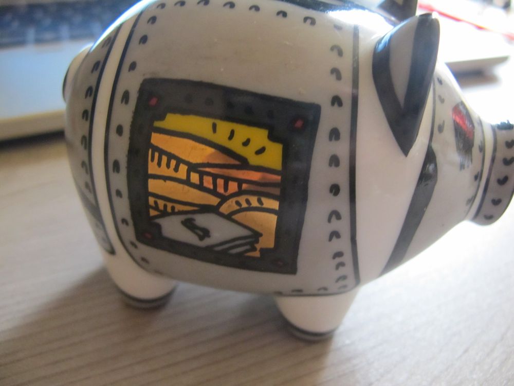 Sparschwein Keramik Ritzenhoff Design Hermann Reichold 70er (Neu ...