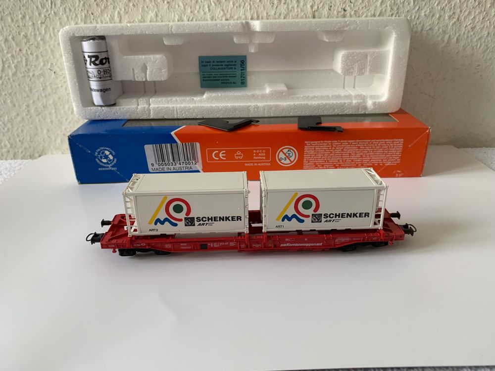 Roco Containerwagen 47001 | Kaufen auf Ricardo