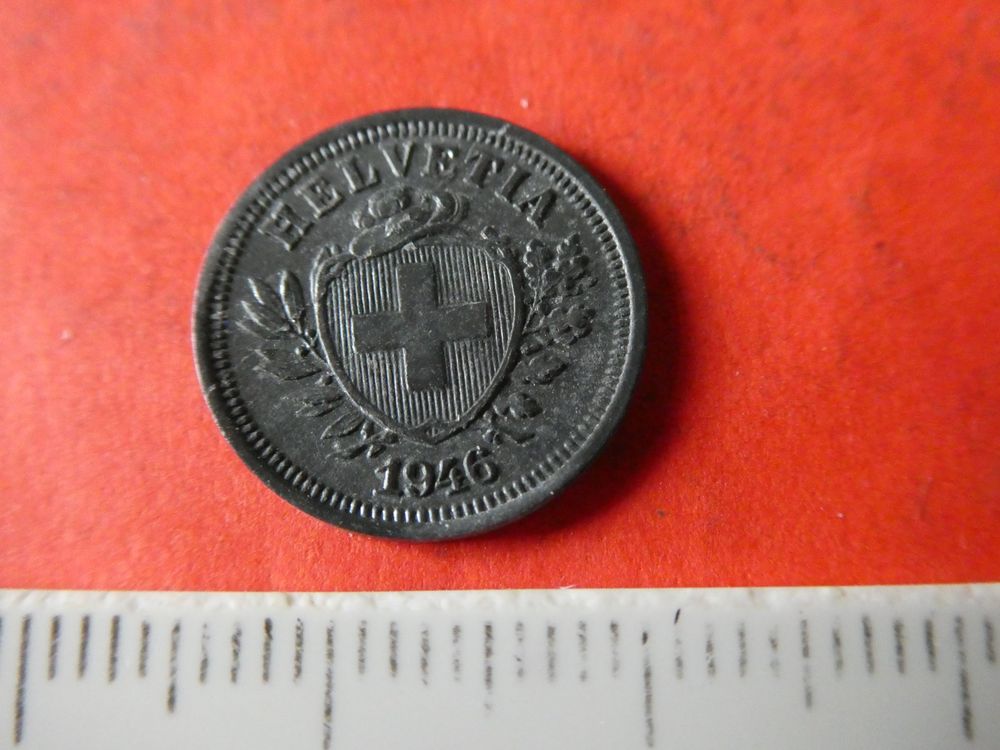 Schweiz 1946, 1 Rappen (Gebraucht) in Hinterforst für CHF 2 – mit Lieferung auf Ricardo kaufen