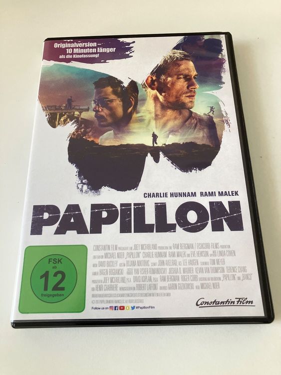 Papillon (DVD) Hunnam, Charlie, Malek, Rami (Gebraucht) in Arbon für ...