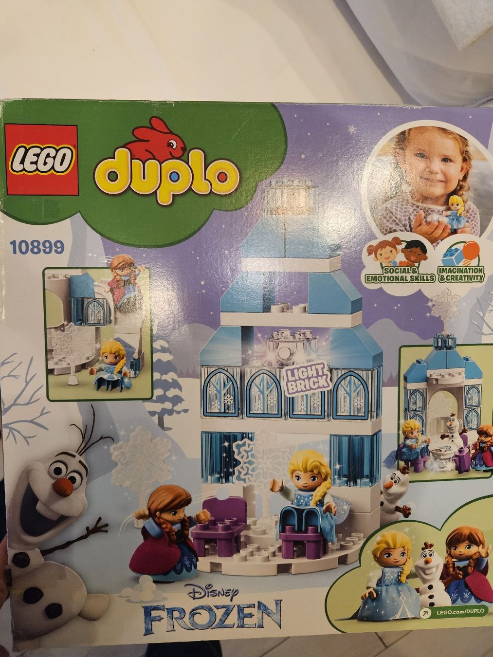 Duplo Schloss Frozen Anna und Elsa Eiskönigin komplett (Gebraucht) in ...