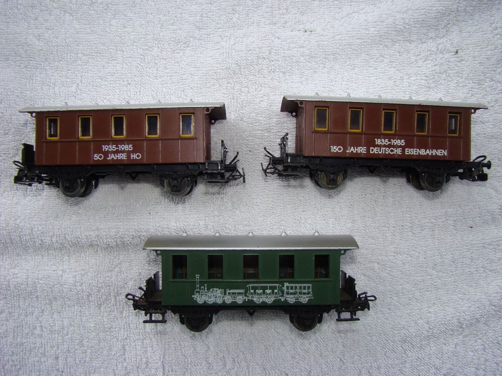 3 Märklin Jubiläums Wagen, Spur H0 (Gebraucht) in Malters für CHF 21 – mit Lieferung auf Ricardo ...
