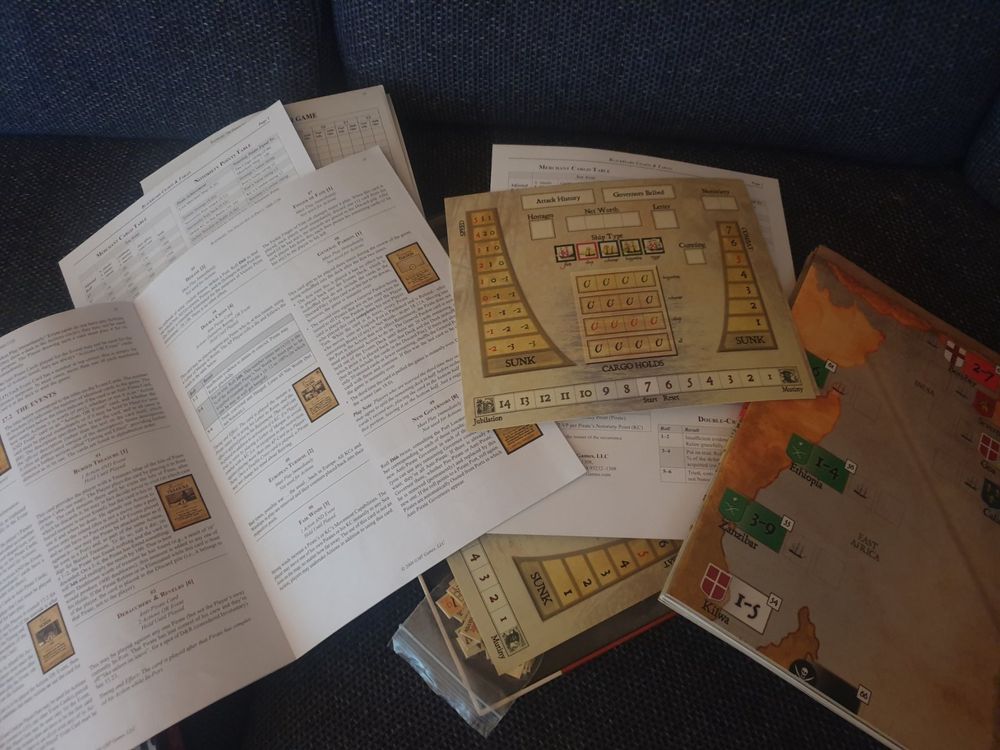 Blackbeard - historisches Brettspiel Piraten | Kaufen auf Ricardo